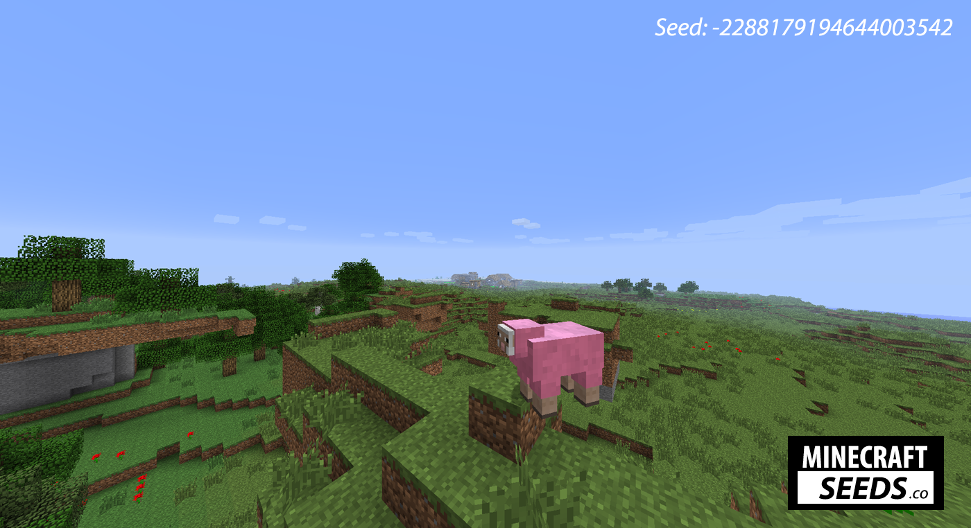 Pink Sheep Minecraft Seeds